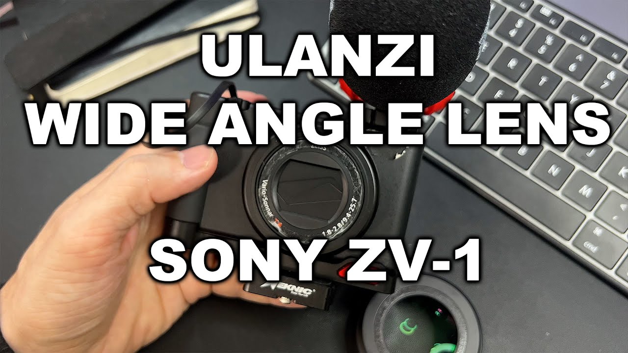 Ulanzi Wide Angle Lens FIX on Sony ZV-1 (how to attach) - YouTube