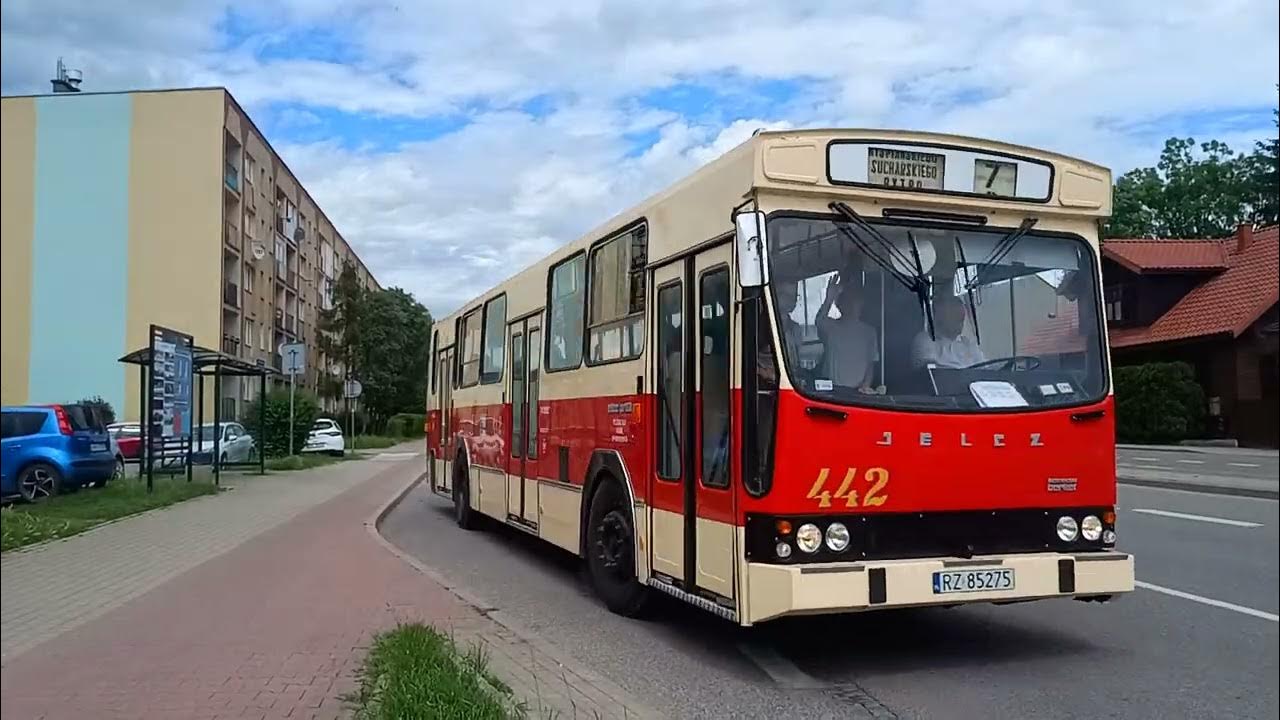 Jelcz PR110U #442 odjazd linia 7 pozdrowienia dla kierowcy oraz @NS-MKM który machał - YouTube