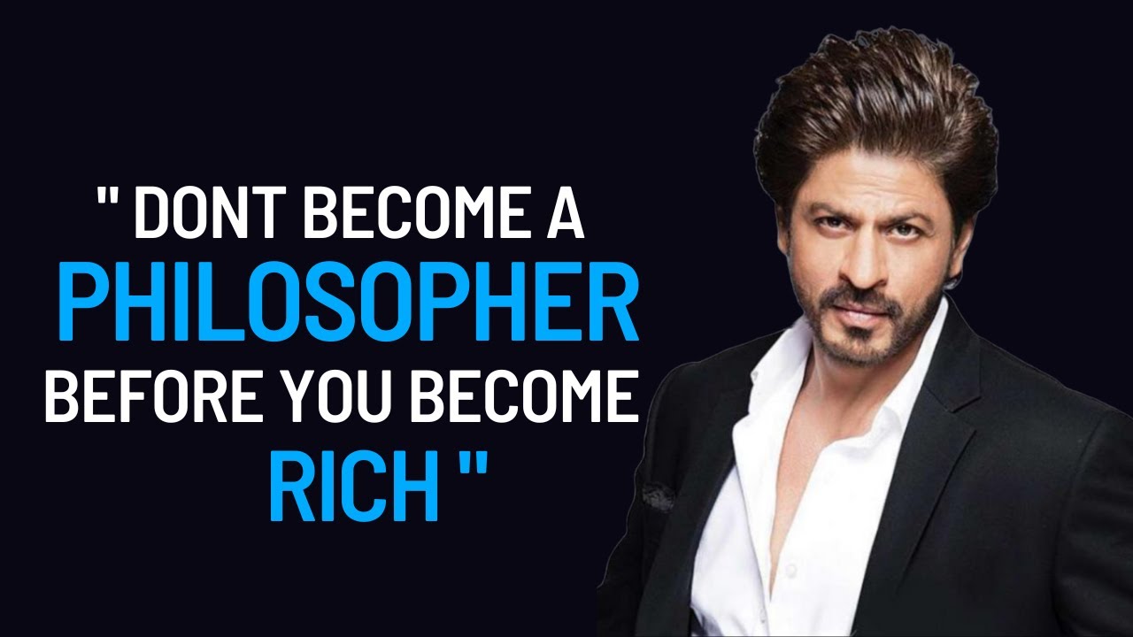 NO one will tell you This | SRK Motivation | Shah Rukh Khan's Top ...