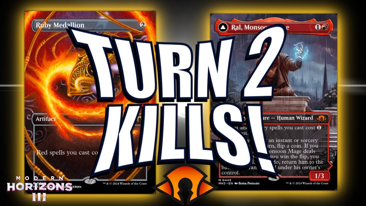 The Best New Combo Deck in MH3! | Ruby Storm | MODERN | MTG - YouTube