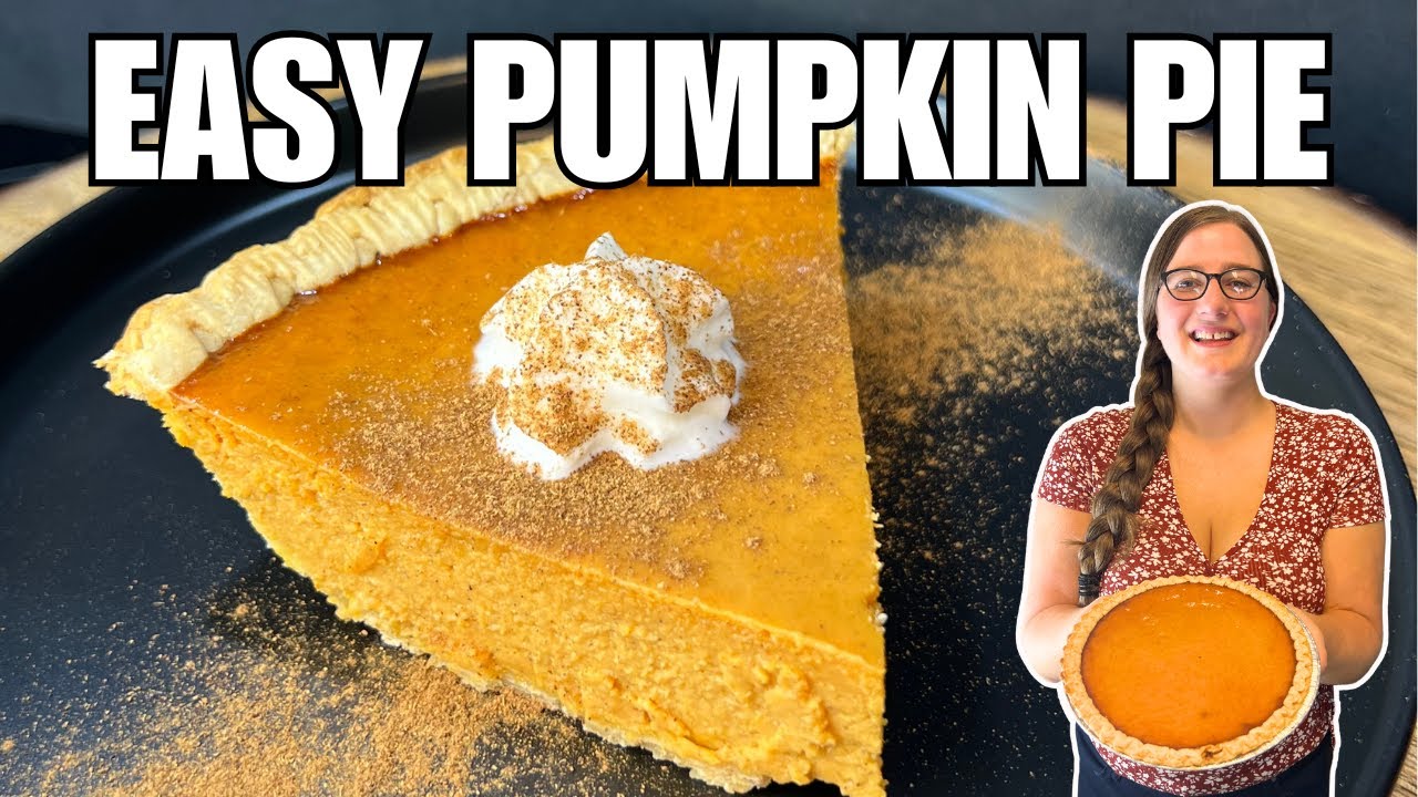 EASY Pumpkin Pie Recipe! - YouTube