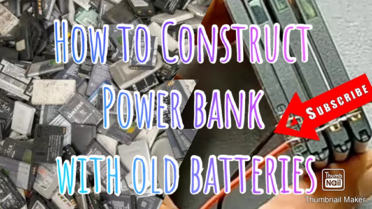 How To Construct A Power Bank - YouTube