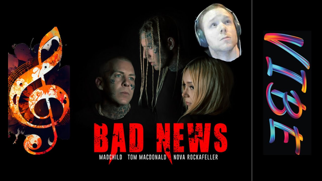 First time hearing Tom Macdonald Bad News, ft Nova & Madchild. - YouTube