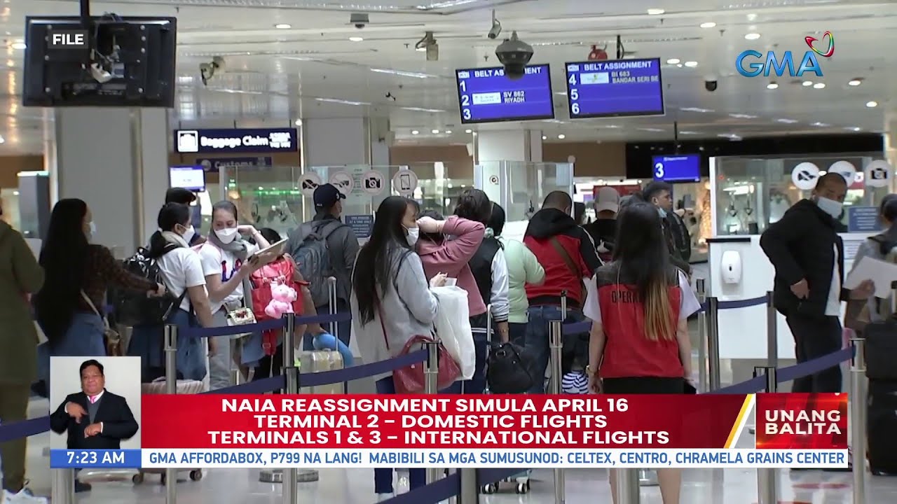 NAIA reassignment simula April 16, Terminal 2 - Domestic Flights ...
