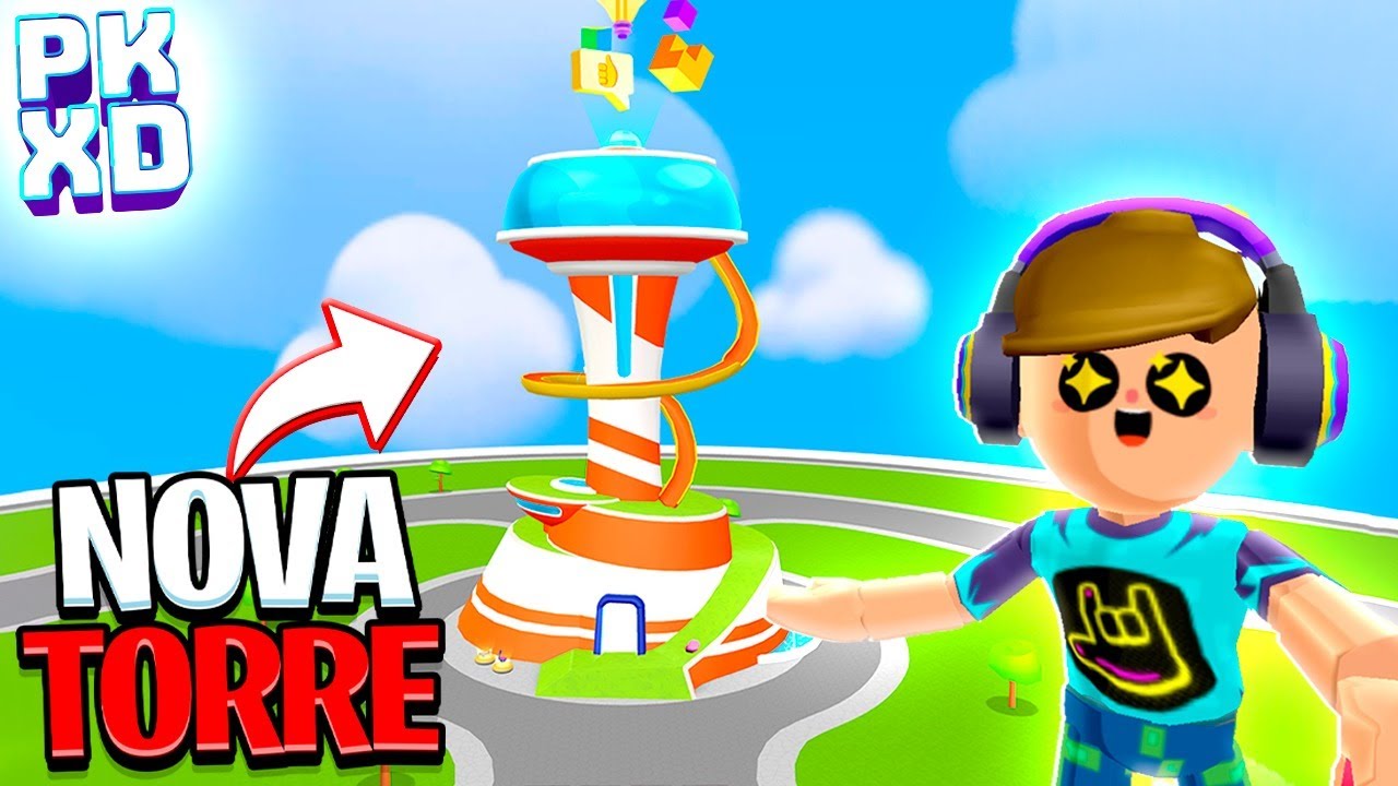 REVELADO! COMO VAI SER A NOVA TORRE DO PK XD?! - YouTube