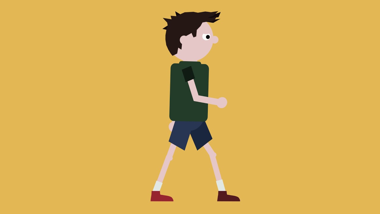 Walking Animation - YouTube