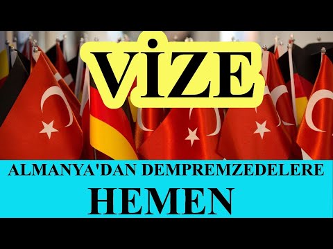 Almanya'dan Müthiş Bir Yardım: Depremzedelere Şaşırtıcı Vize Kabulü!
