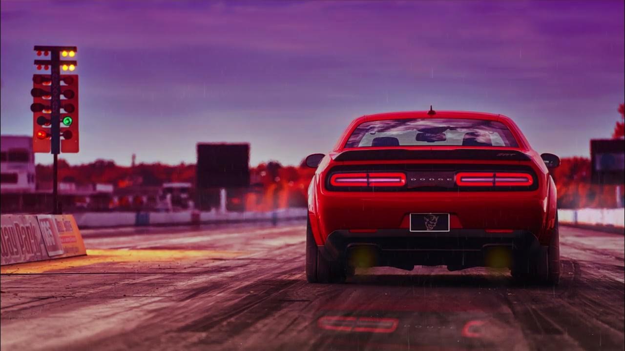 Dodge Challenger SRT Demon – Fond D'Écran Animé de Voiture 4K Pour PC ...