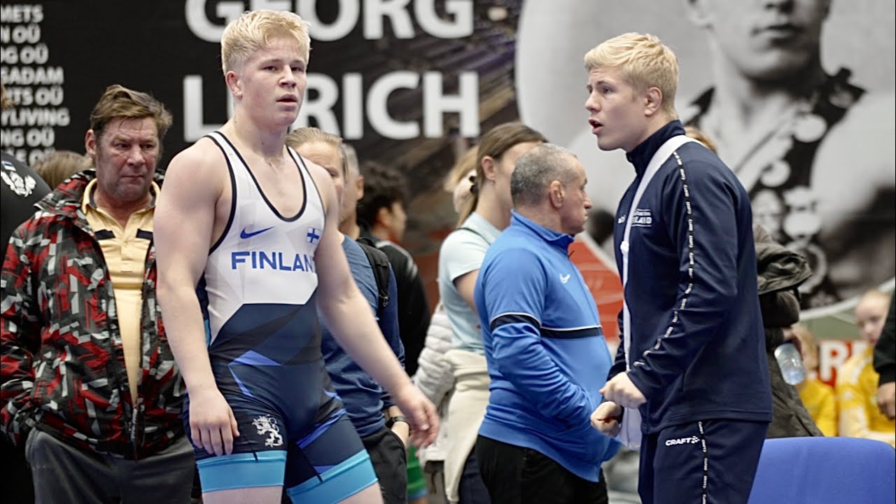 U17 Tomi Posio (SWE) vs Ukko Riehunkangas (FIN) 71kg. Greco-roman boys ...