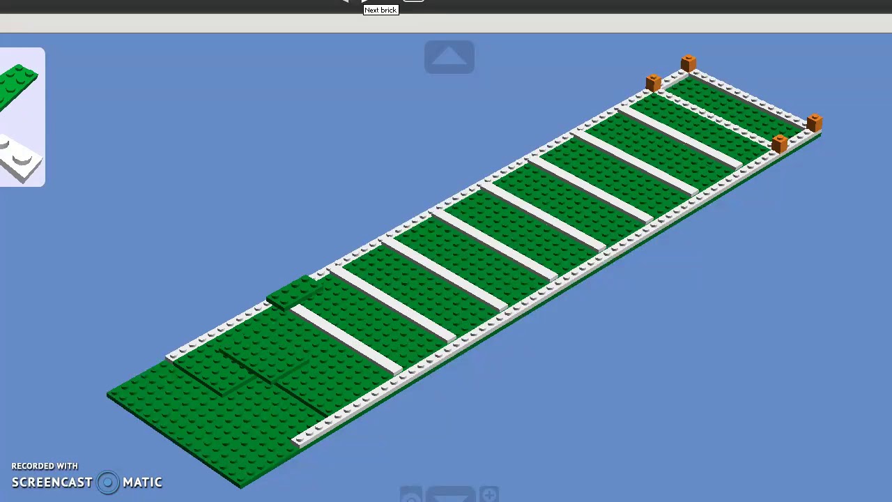 Lego Football Field - YouTube