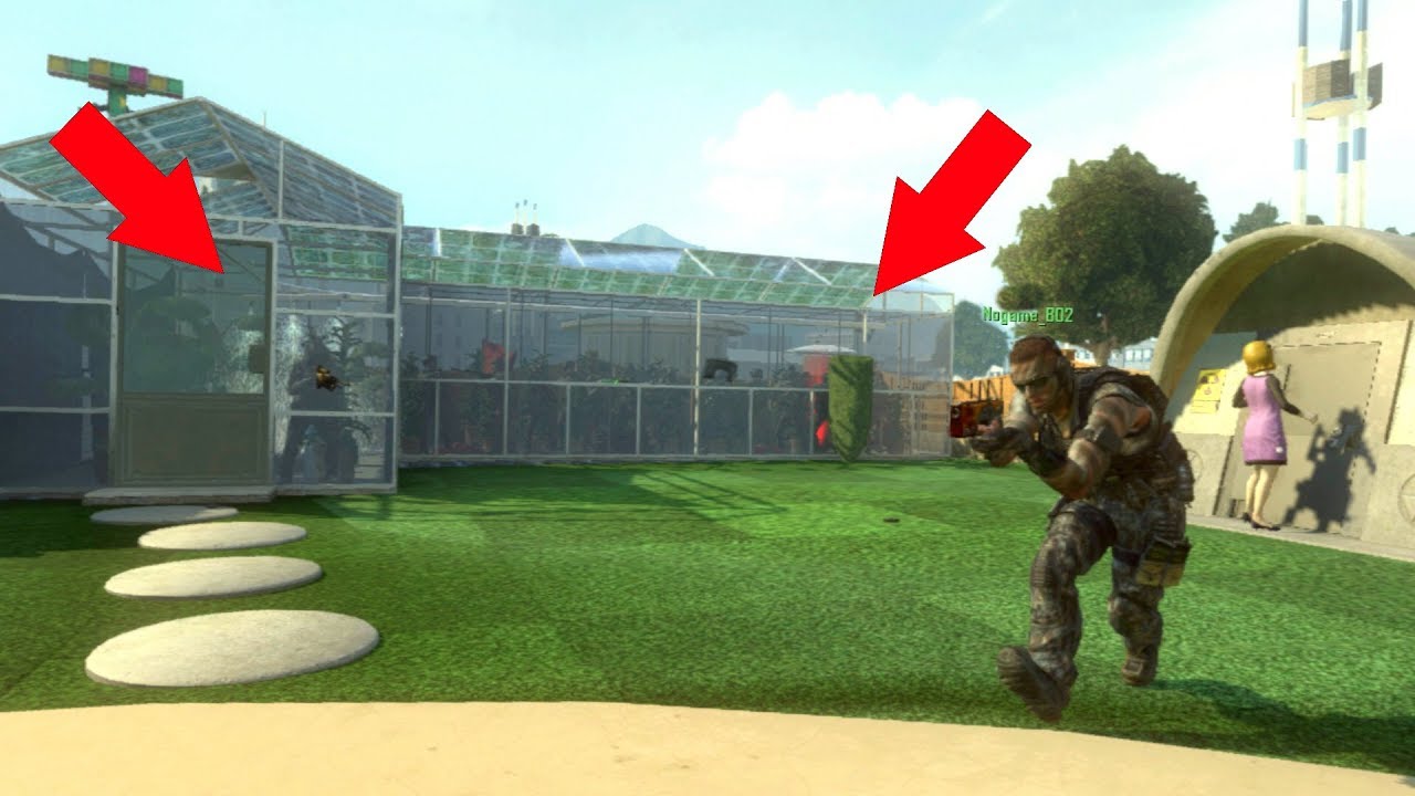 THEY WERE ALL HIDING INSIDE OF THE NUKETOWN GREENHOUSE!?!?!? (BLACK OPS ...