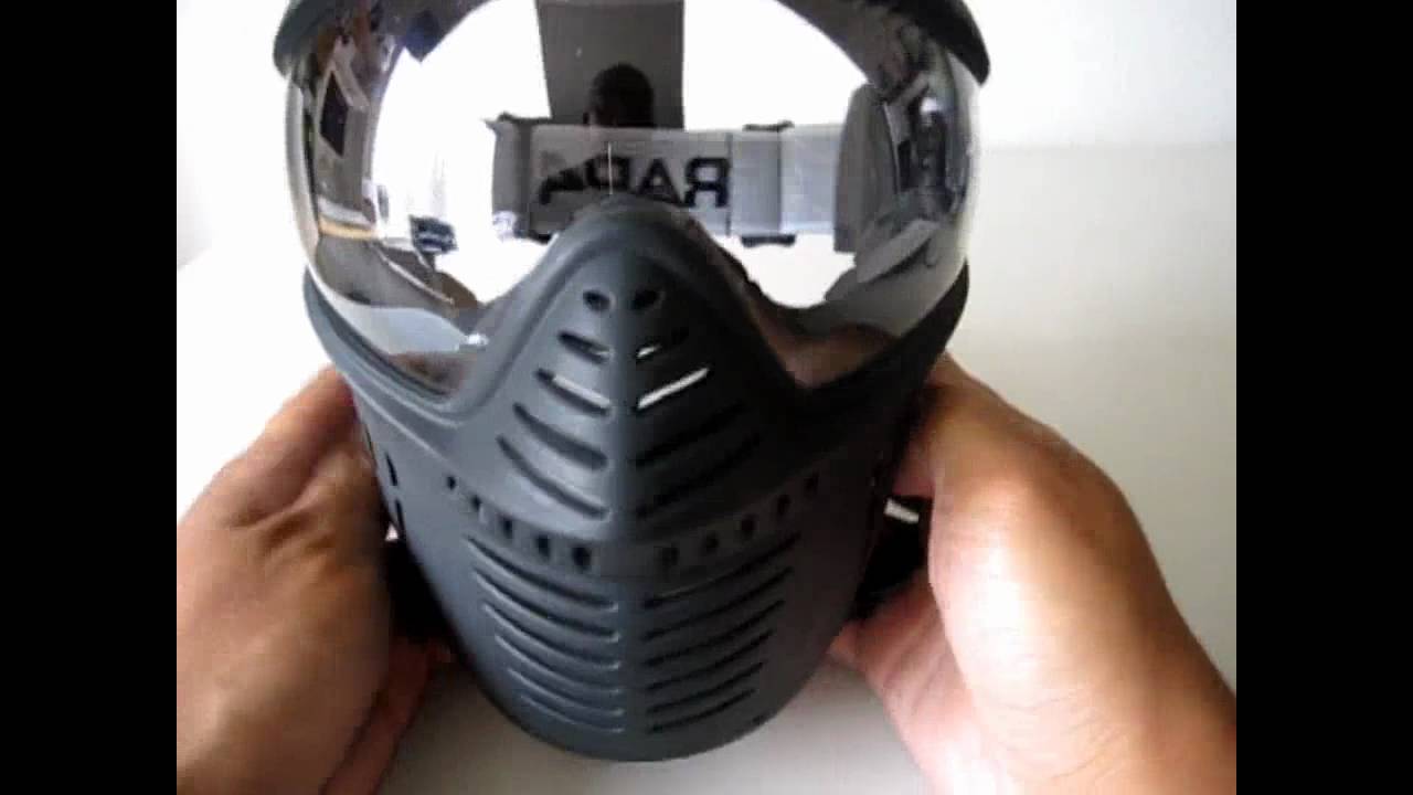 Real Action Paintball Mask review - YouTube