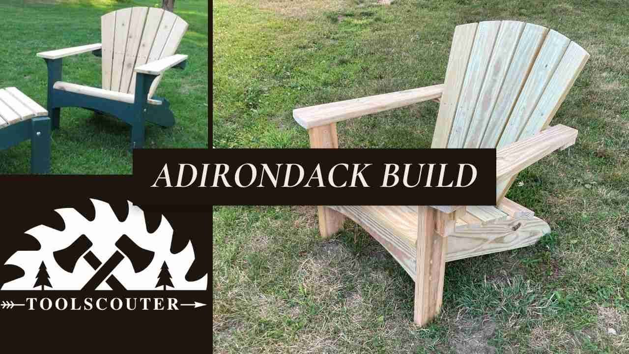 Adirondack Chair Build #carpentry #woodworking #chair # ...