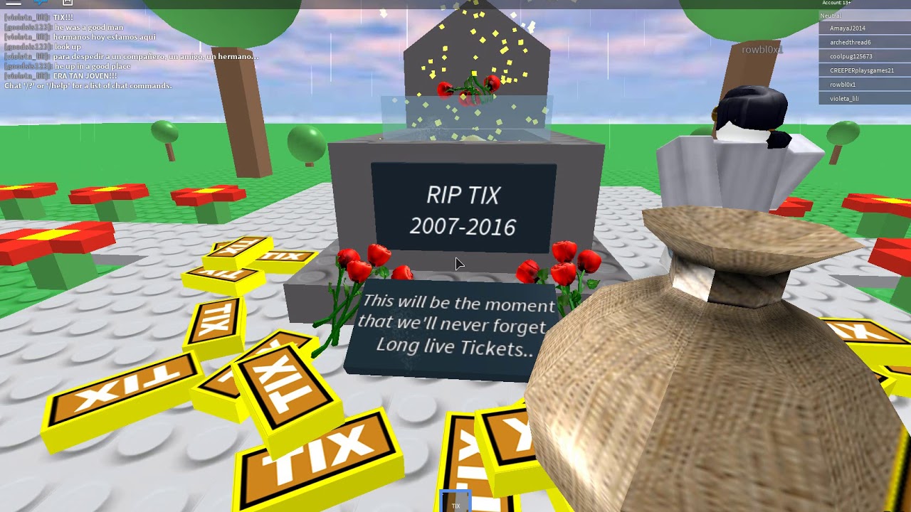 rip tix xd - YouTube