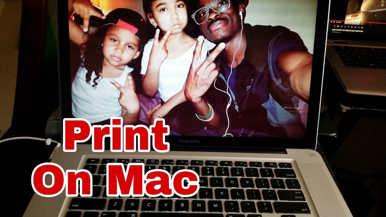 HOW TO PRINT PICTURES ON A MAC COMPUTER - PRINT PHOTOS, IMAGES ON MAC ...