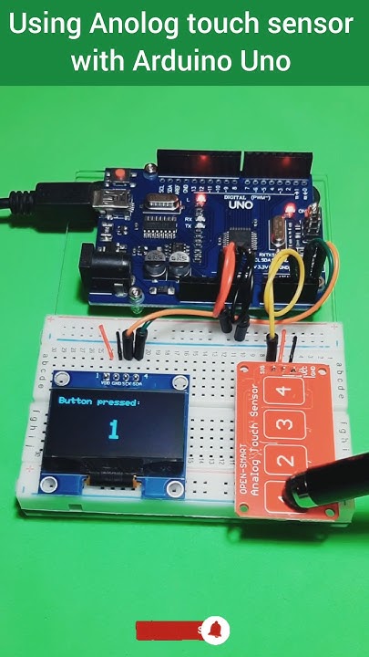 Using Analogue Touch Sensor With Arduino Arduinoproject Arduino Diyproject Diyelectronics