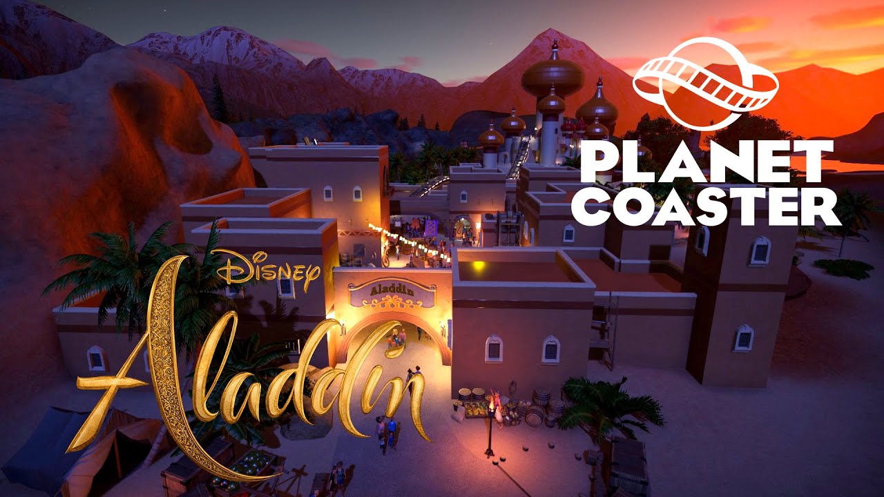 Planet Coaster - Aladdin - A whole new world (Walt Disney) - YouTube