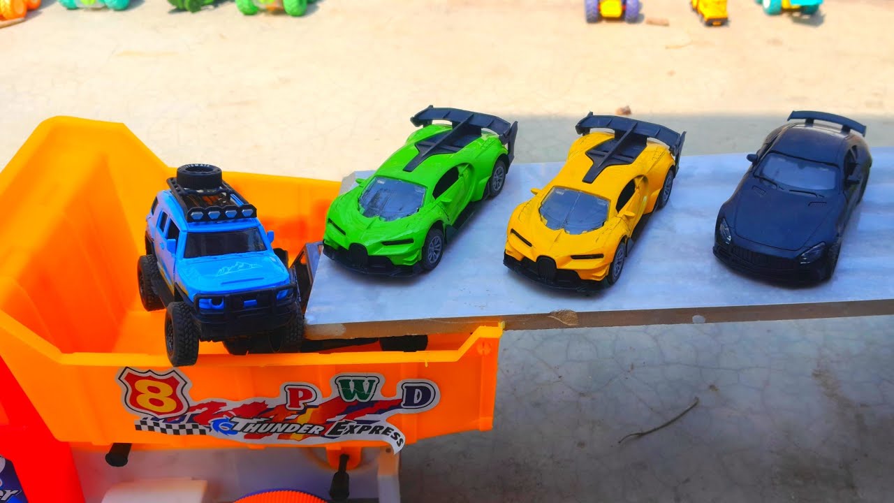 Unbelievable Kids Toys Car Collection | Unboxing and Testing Mine Vical ...