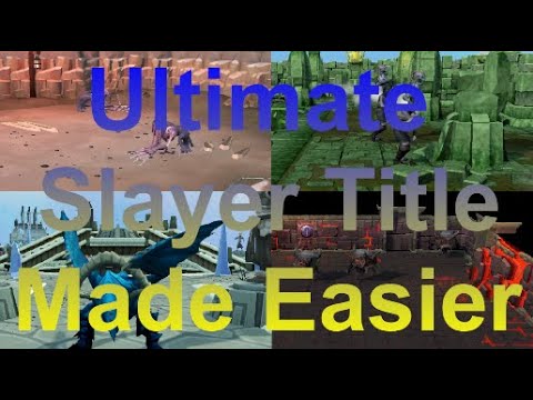 Ultimate Slayer Title Just Got Slightly Easier To Complete - YouTube