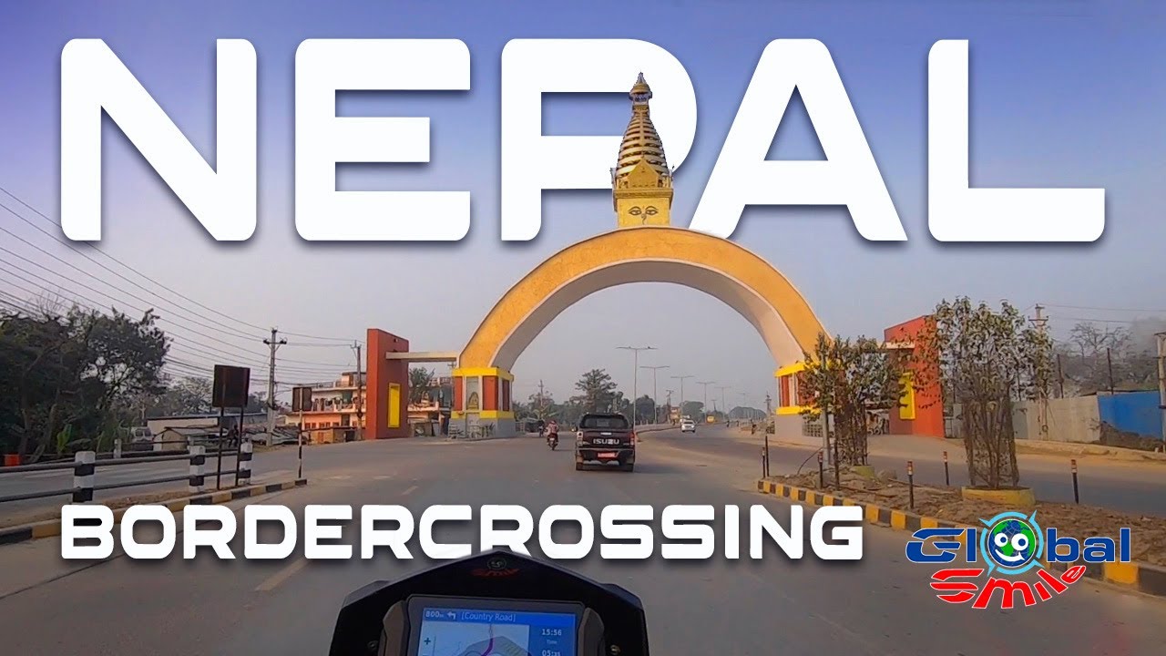 Eps.62 Lucknow [IND] to Nepal- Crossing the border from India to Nepal ...
