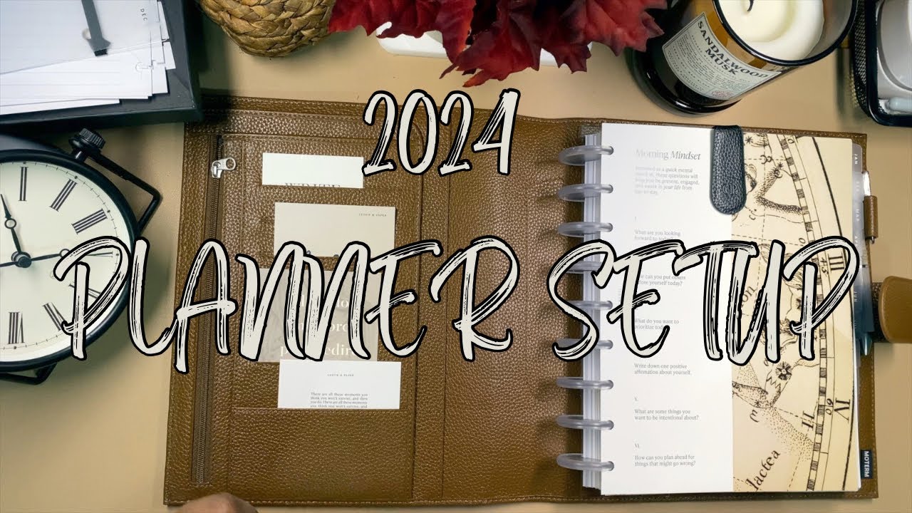 PLANNER SETUP FOR 2024 🤍 - YouTube