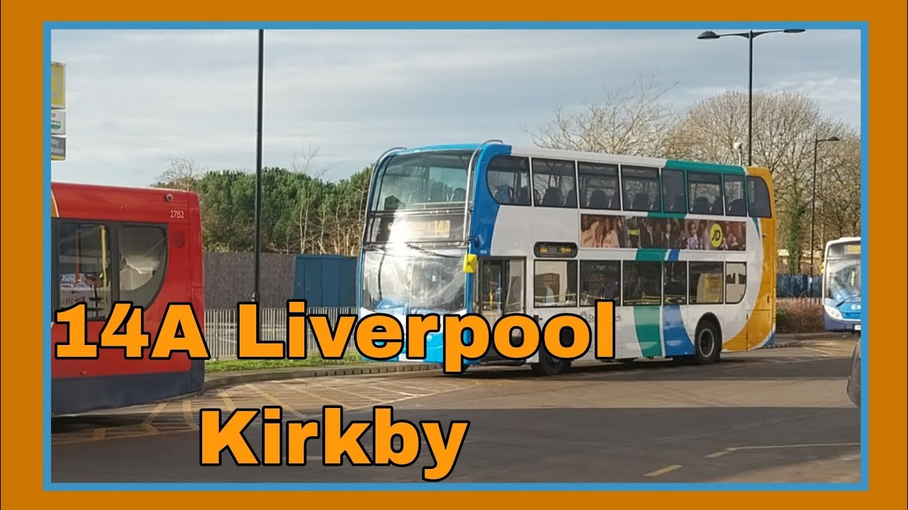 Full route 14A Liverpool to Kirkby Stagecoach MCSL - YouTube