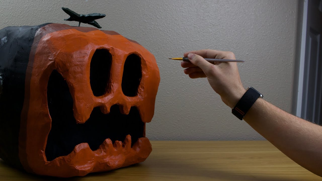I Made a JACKENSTEIN Head with Glowing Eyes! [Speed Build] - YouTube