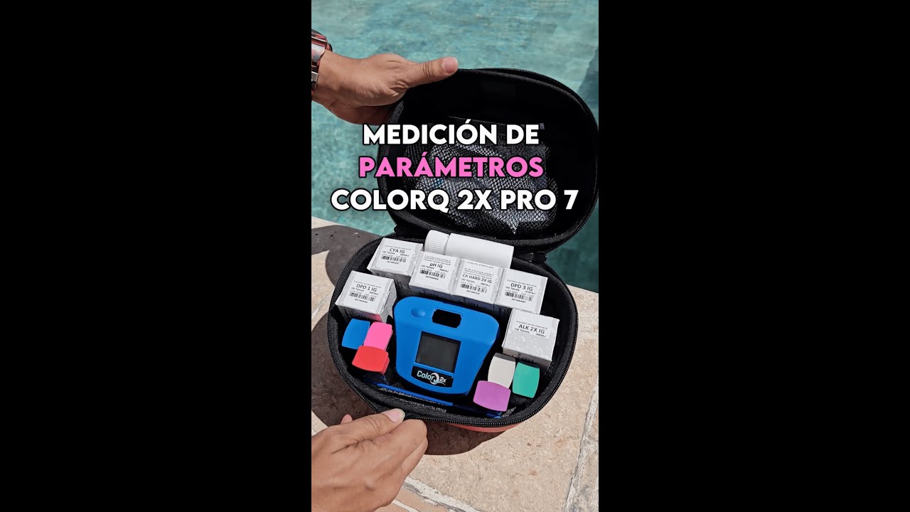 MEDICIÓN DE PARÁMETROS COLORQ 2X PRO 7 - YouTube