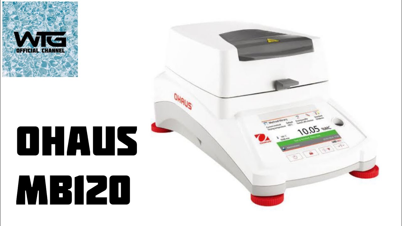 OHAUS MB120 MOISTURE ANALYZER #ohaus #digitalmarketing #electronic ...