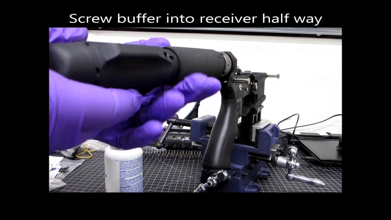 V SEVEN Weapons System V7 Titanium Lower parts components - YouTube