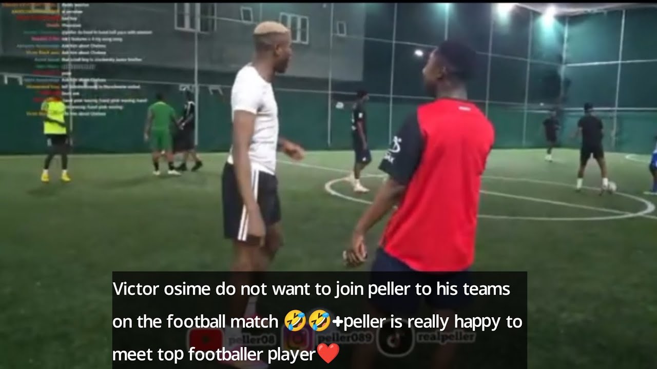 Victor osime do not want to join peller to his teams on the football ...