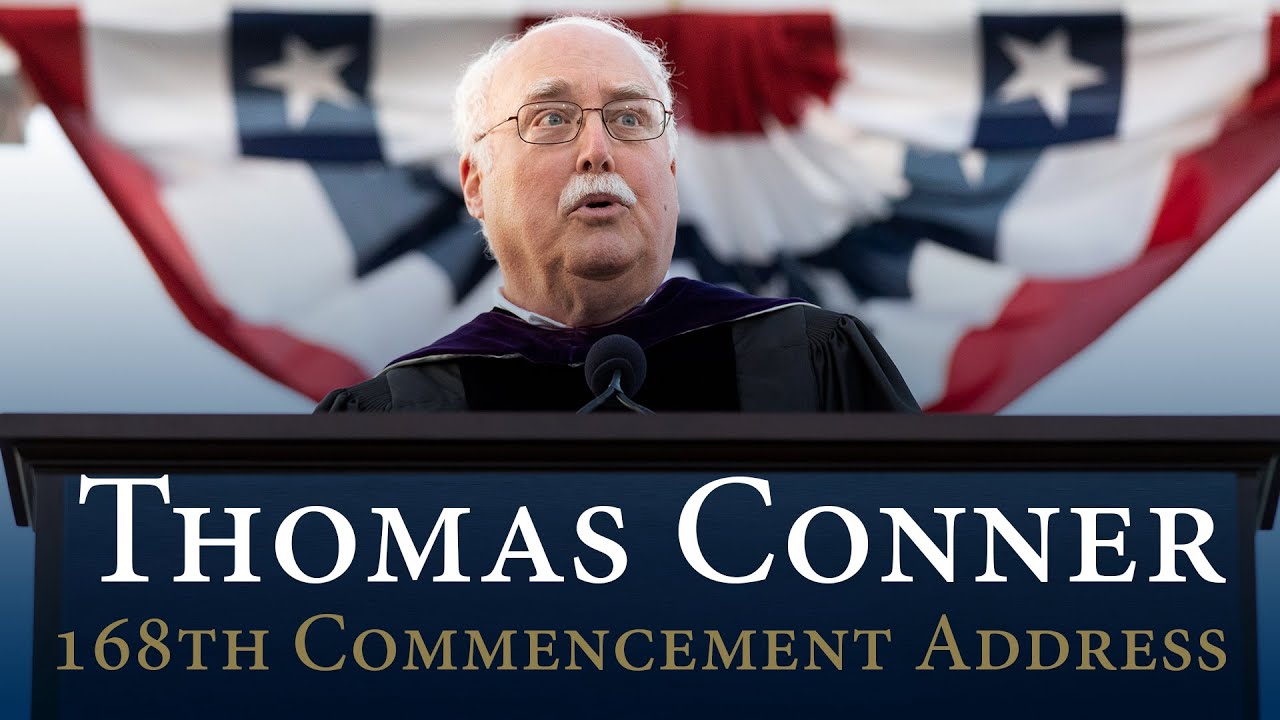 Dr. Thomas Conner | 168th Commencement Address - YouTube