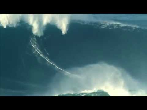 Garrett McNamara rides 90 Foot Wave With Gopro Cam (Full Video)