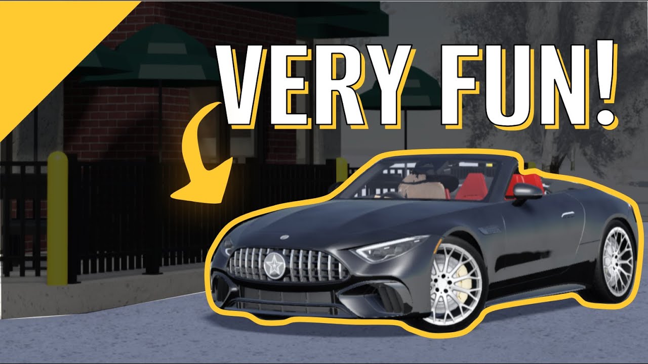 The 2023 Mercedes-AMG SL63 is a VERY FUN RP Car! | Greenville Roblox ...