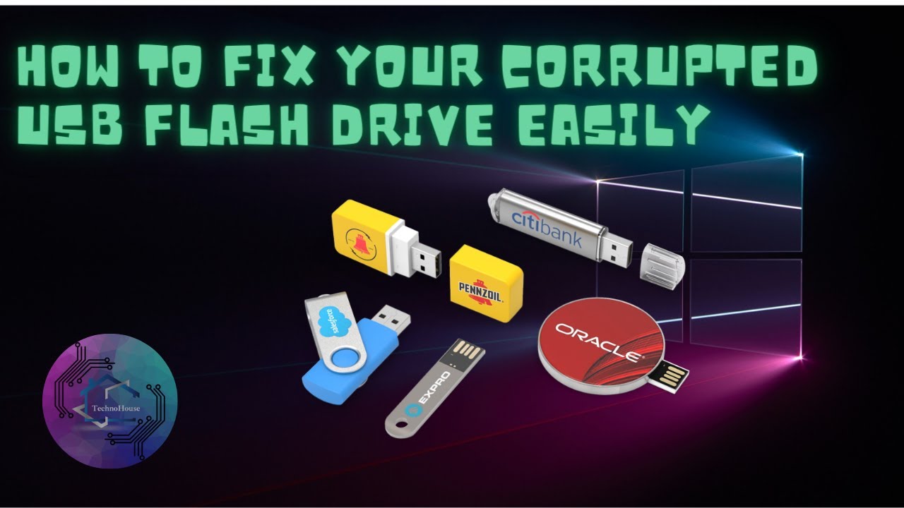 How to fix your corrupted USB flash drive easily - كيفية إصلاح فلاشتك ...