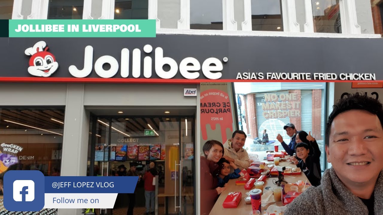 Jollibee Liverpool! Chicken joy na towel? - YouTube