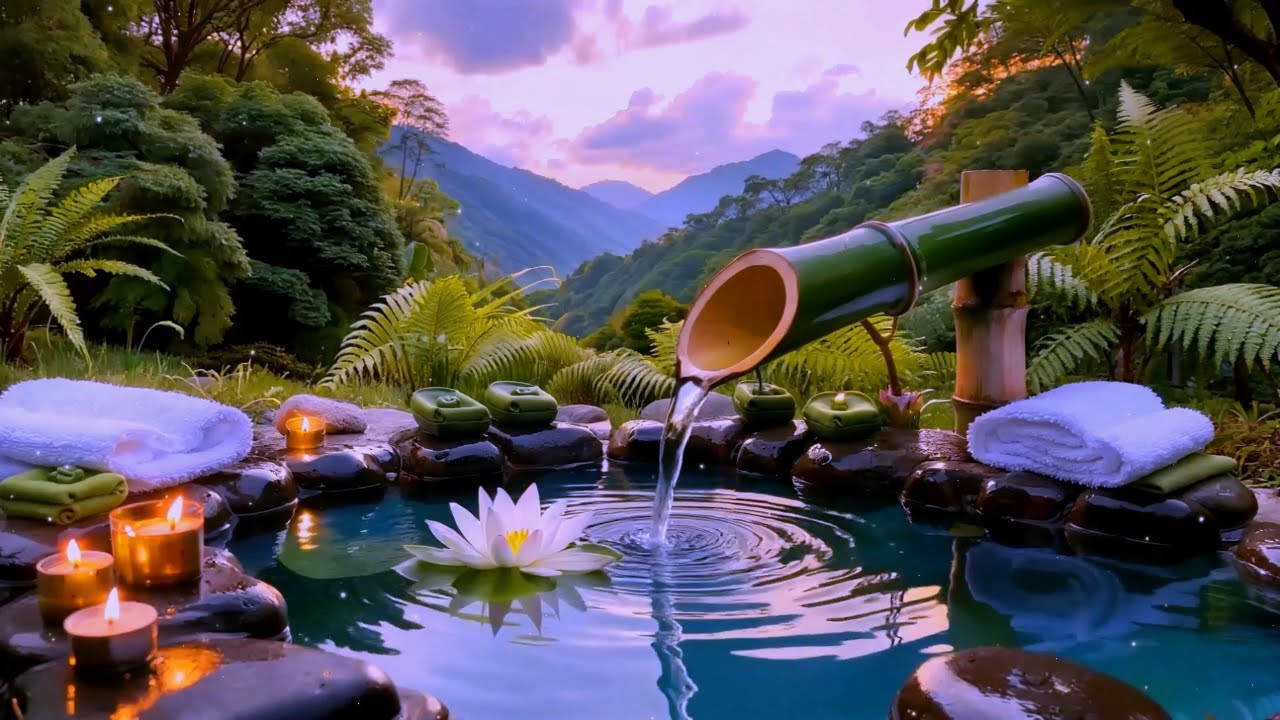 Relaxing Piano and Water Ambience for Deep Sleep – Stress Relief ...