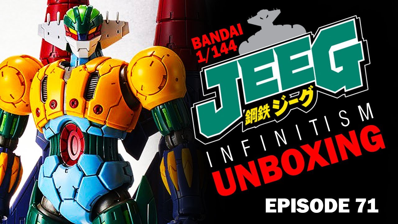 BANDAI 1/144 HG KOTETSU JEEG INFINITISM UNBOXING - YouTube