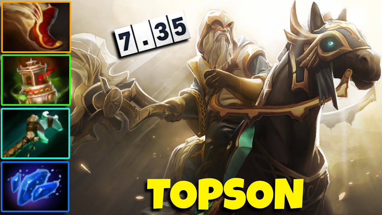 [7.35b] Topson Mid Keeper of the Light Gameplay | Dota 2 Pro Match ...