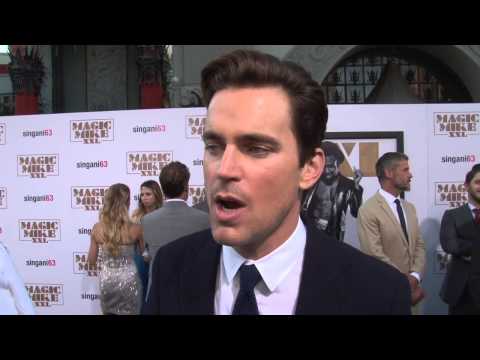 Magic Mike XXL: Matt Bomer Exclusive Premiere Interview | ScreenSlam