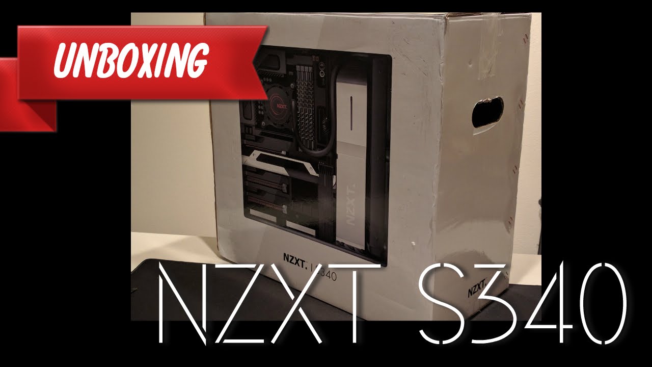 NZXT S 360 Case Unboxing - YouTube