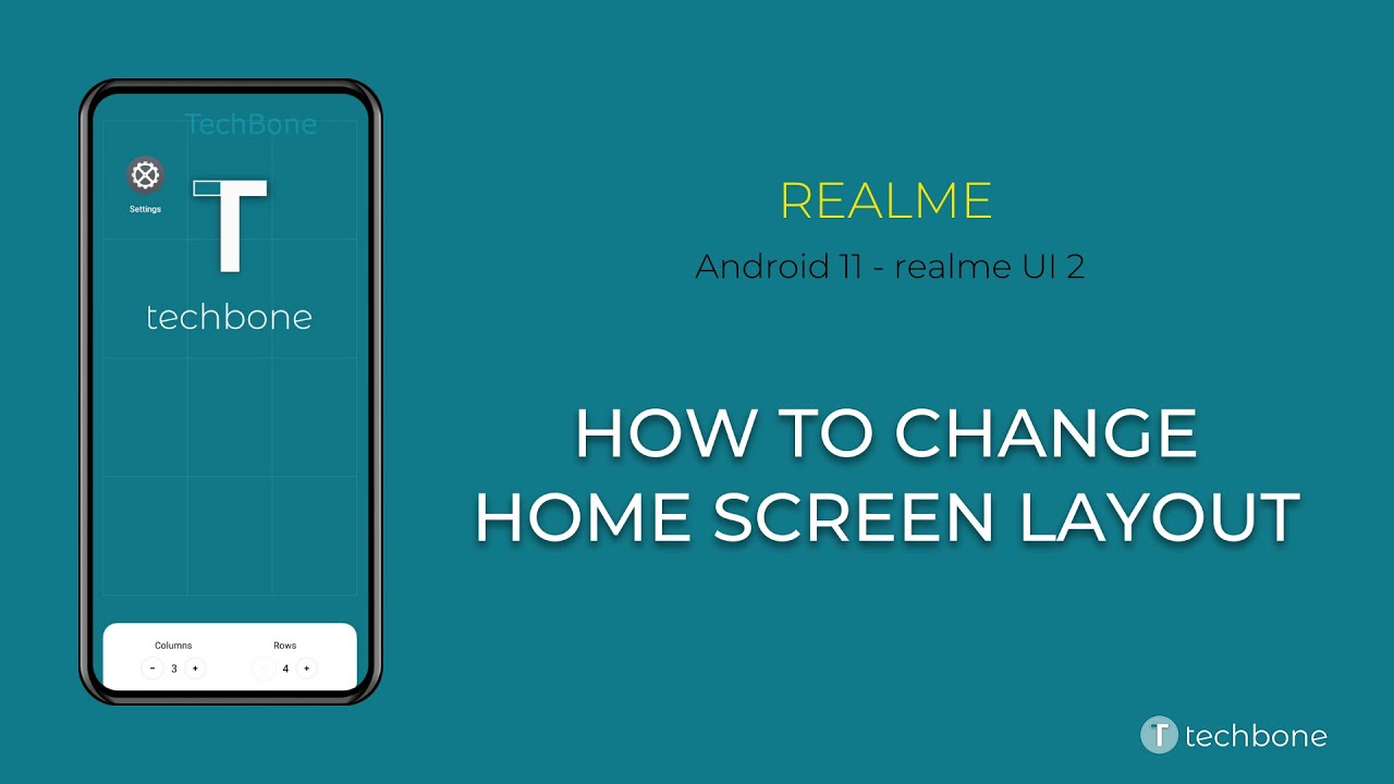 How to Change Home Screen Layout - realme [Android 11 - realme UI 2 ...