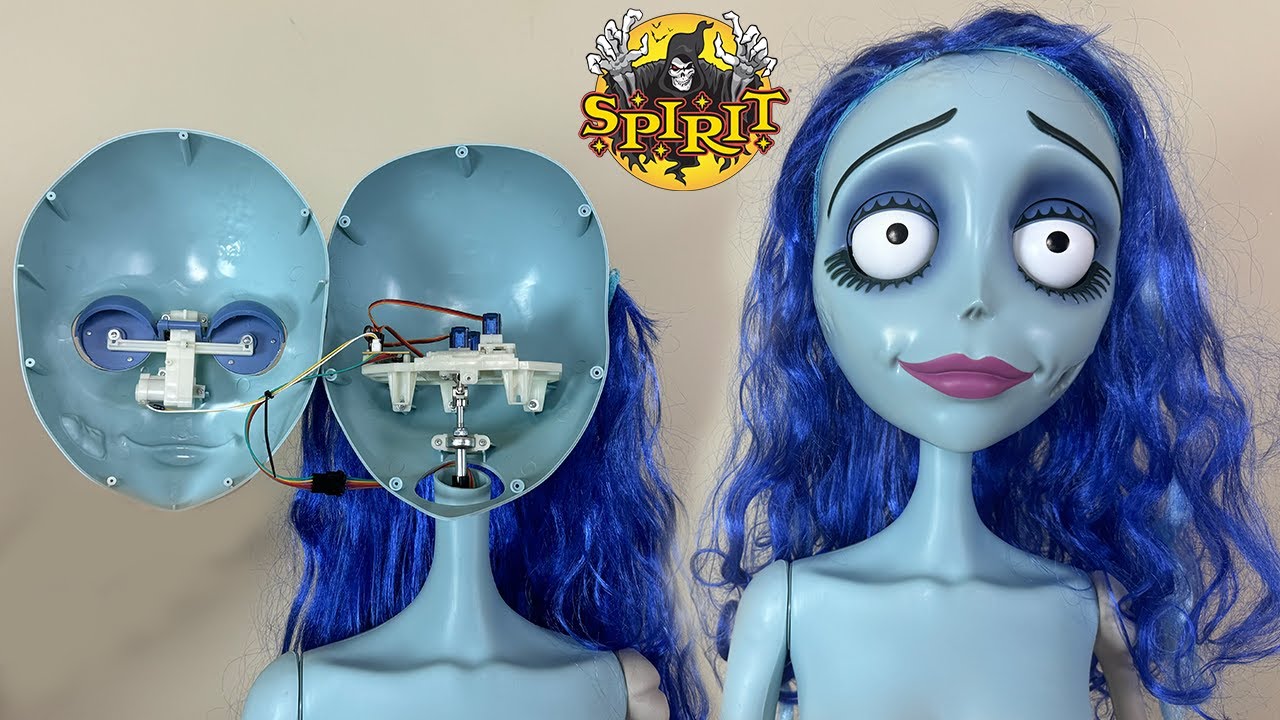 Emily Animatronic Mechanism - YouTube
