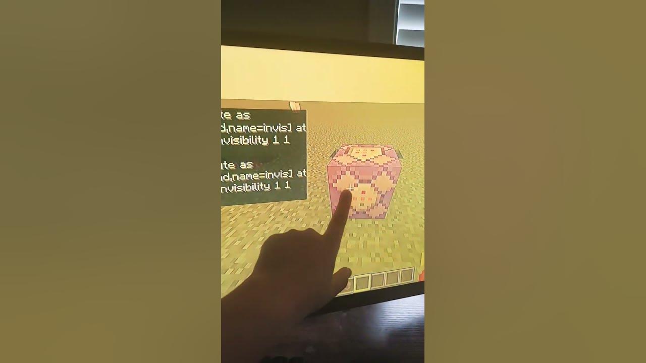 how to make floating items in Minecraft bedrock - YouTube