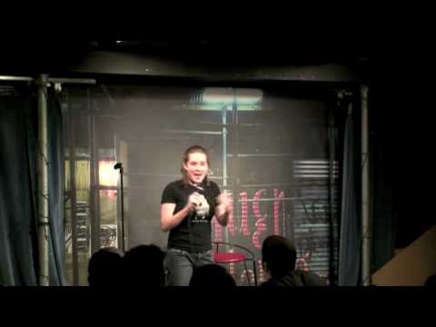 Julia Bond performs stand up comedy January 23, 2010
