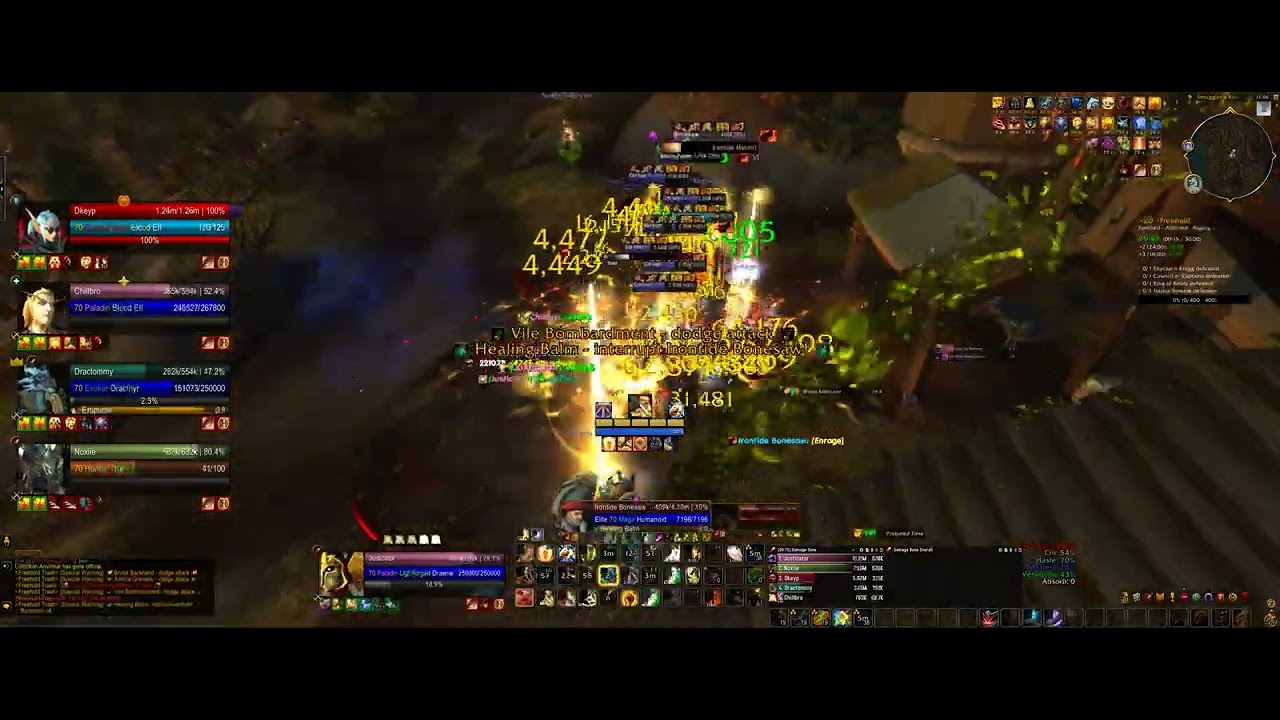 +20 Freehold - Retribution Paladin - Max DPS AoE at 445 iLvl - YouTube