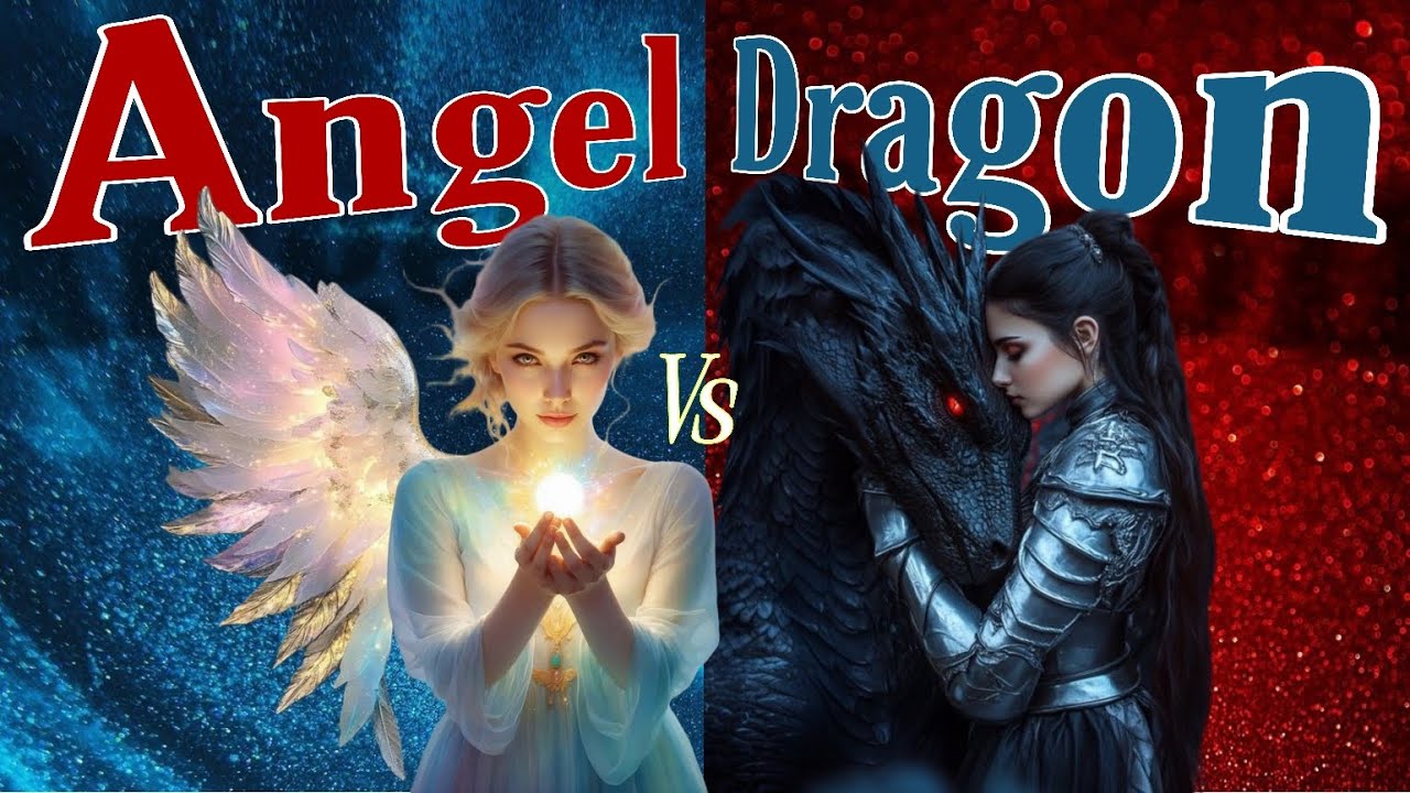 Angel vs Dragon | Choose This or That Game | Lisa or Lena Challenge ...