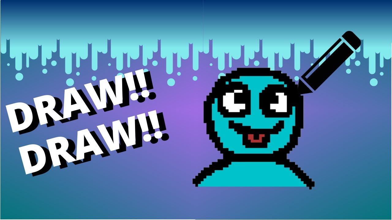 Trying to draw to win | Skribbl.io - YouTube