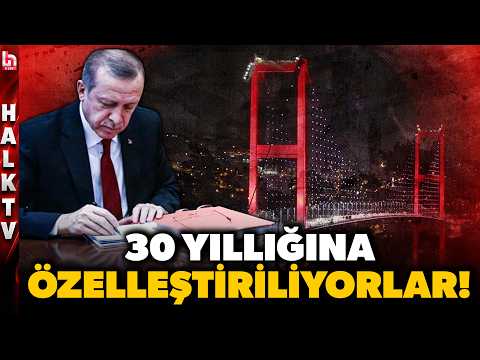 ERDOĞAN’DAN BEKLENEN İMZA GELDİ! Köprü ve otoyollar özelleştirilecek!