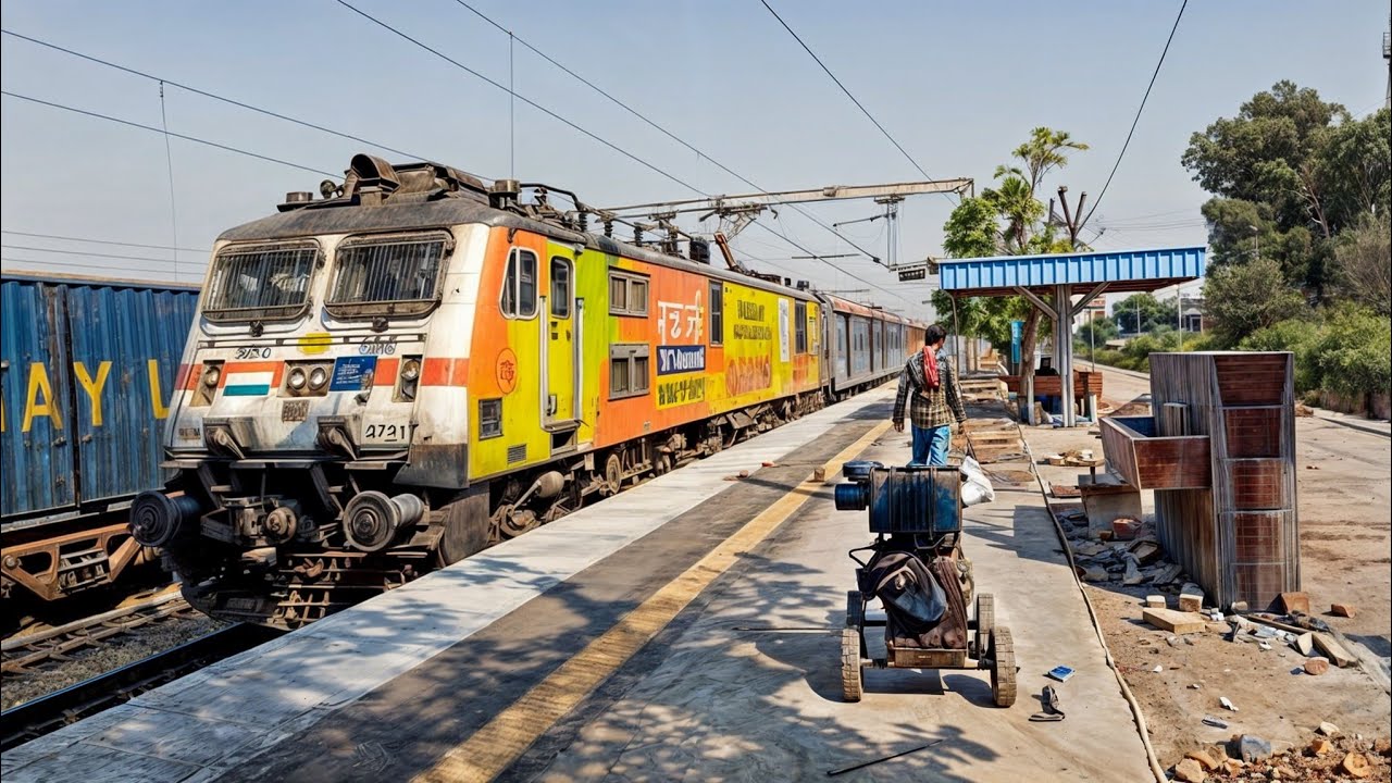22462) shri Shakti Ac SF Express SMVD Katra To New Delhi - YouTube